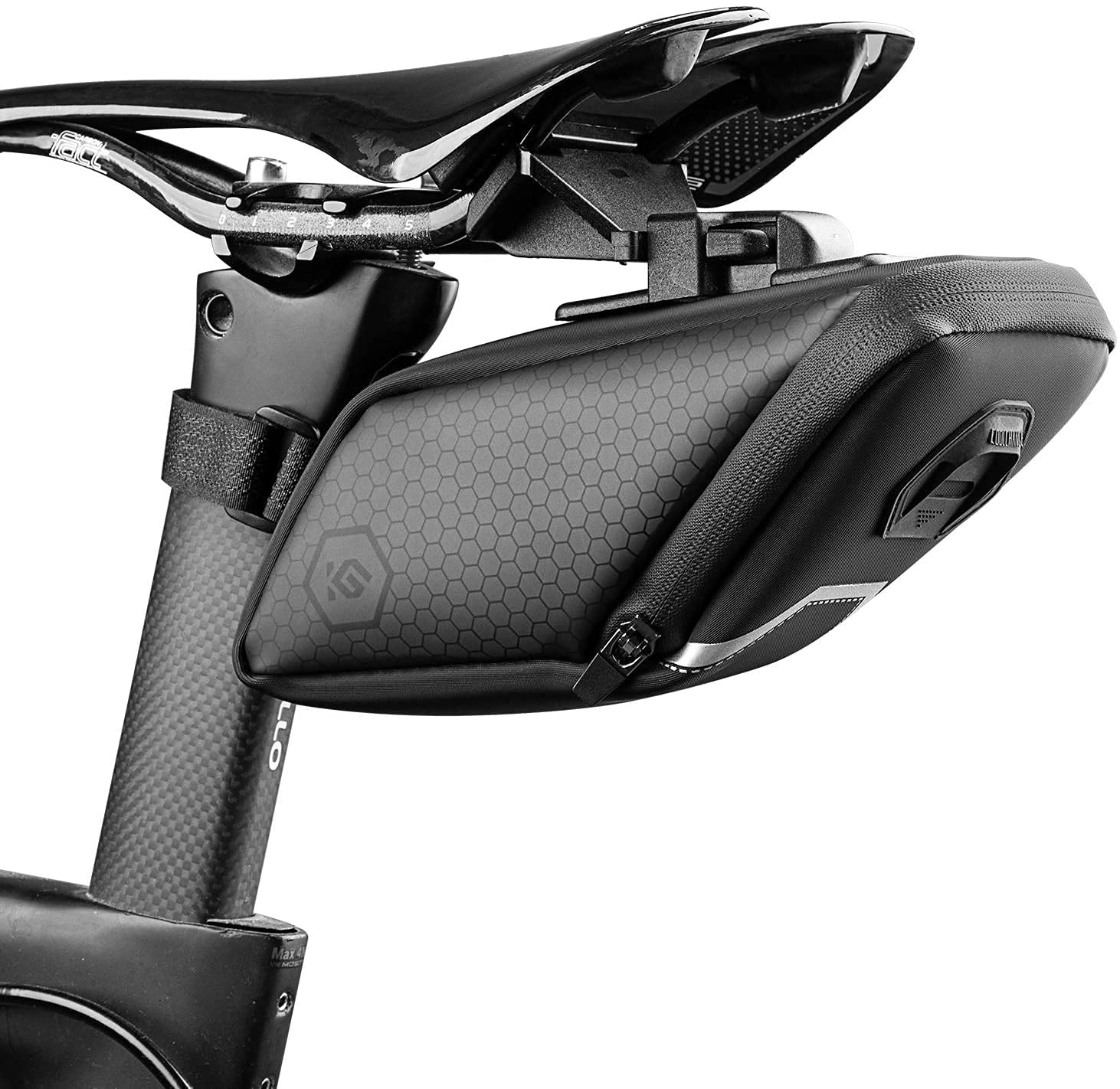 Cool Change Bike Saddle Bag Under Seat Bicycle Seat Bag Ultralight Cycling Seat Pack Pouch