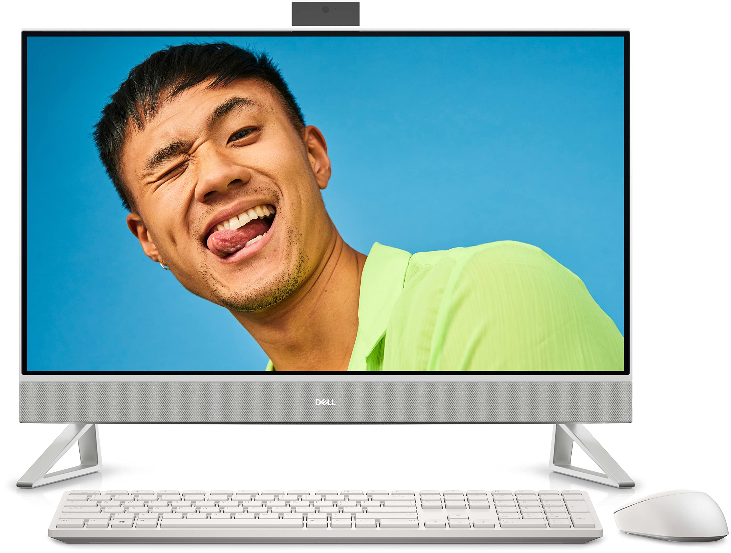 Dell Inspiron 27 7710 AIO (2022) | 27" FHD | Core i7-1TB HDD + 256GB SSD - 8GB RAM | 10 Cores @ 4.7 GHz - 12th Gen CPU Win 11 Home (Renewed)