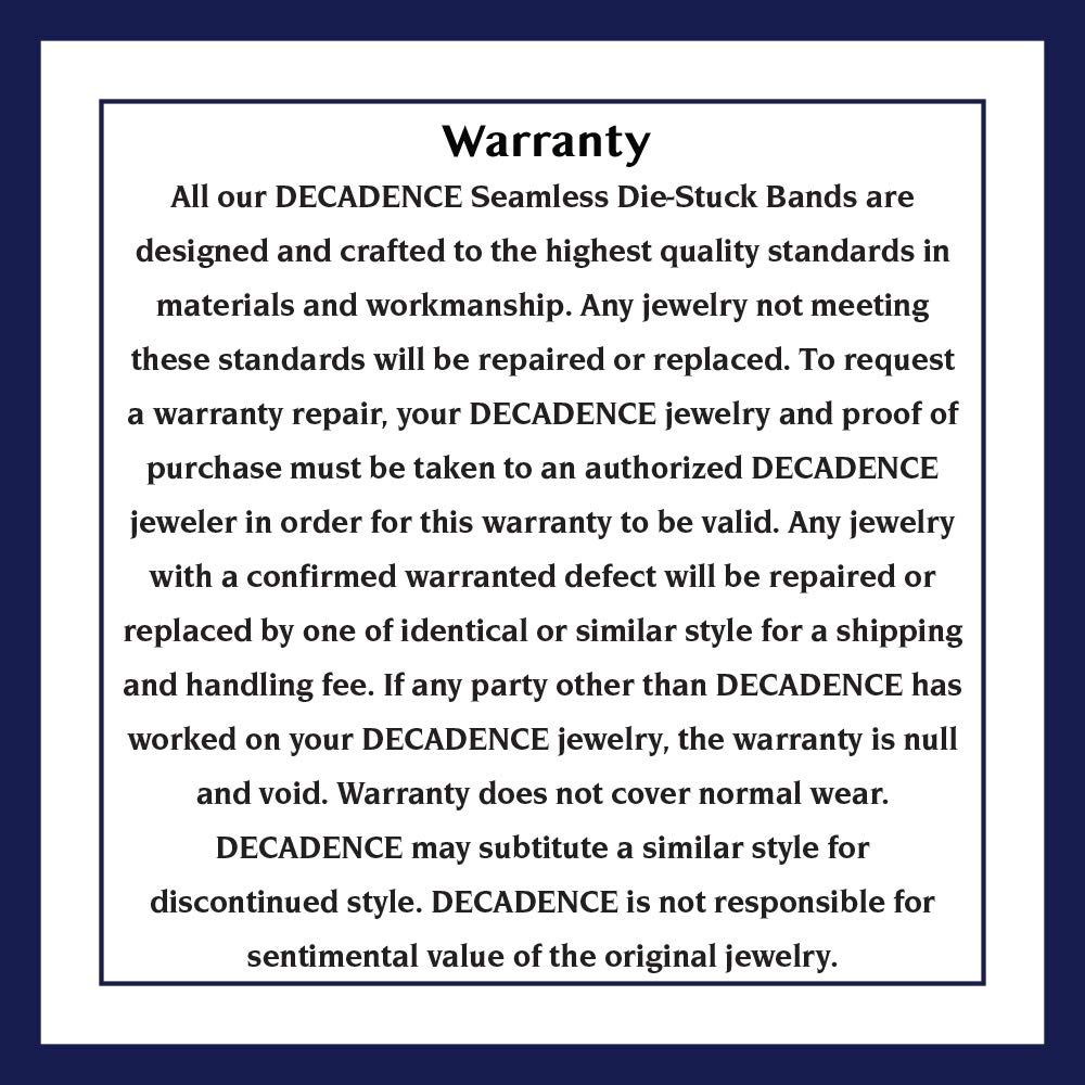 Decadence 14K Yellow Gold 3mm Polished Plain Wedding Band, Size 7