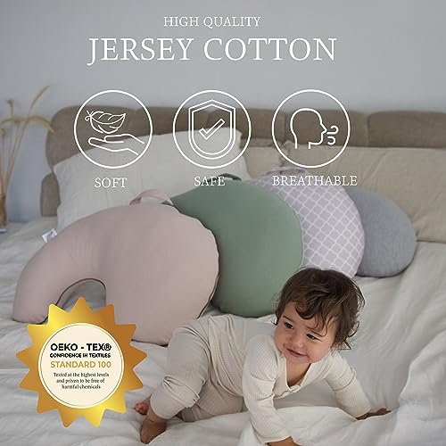 Pharmedoc Nursing Pillow for Breastfeeding β Breast Feeding Pillows for Mom - Bottle Feeding - Support for Mom and Baby - Pregnancy Maternity Pillows, Baby Shower Must Haves - Mocha