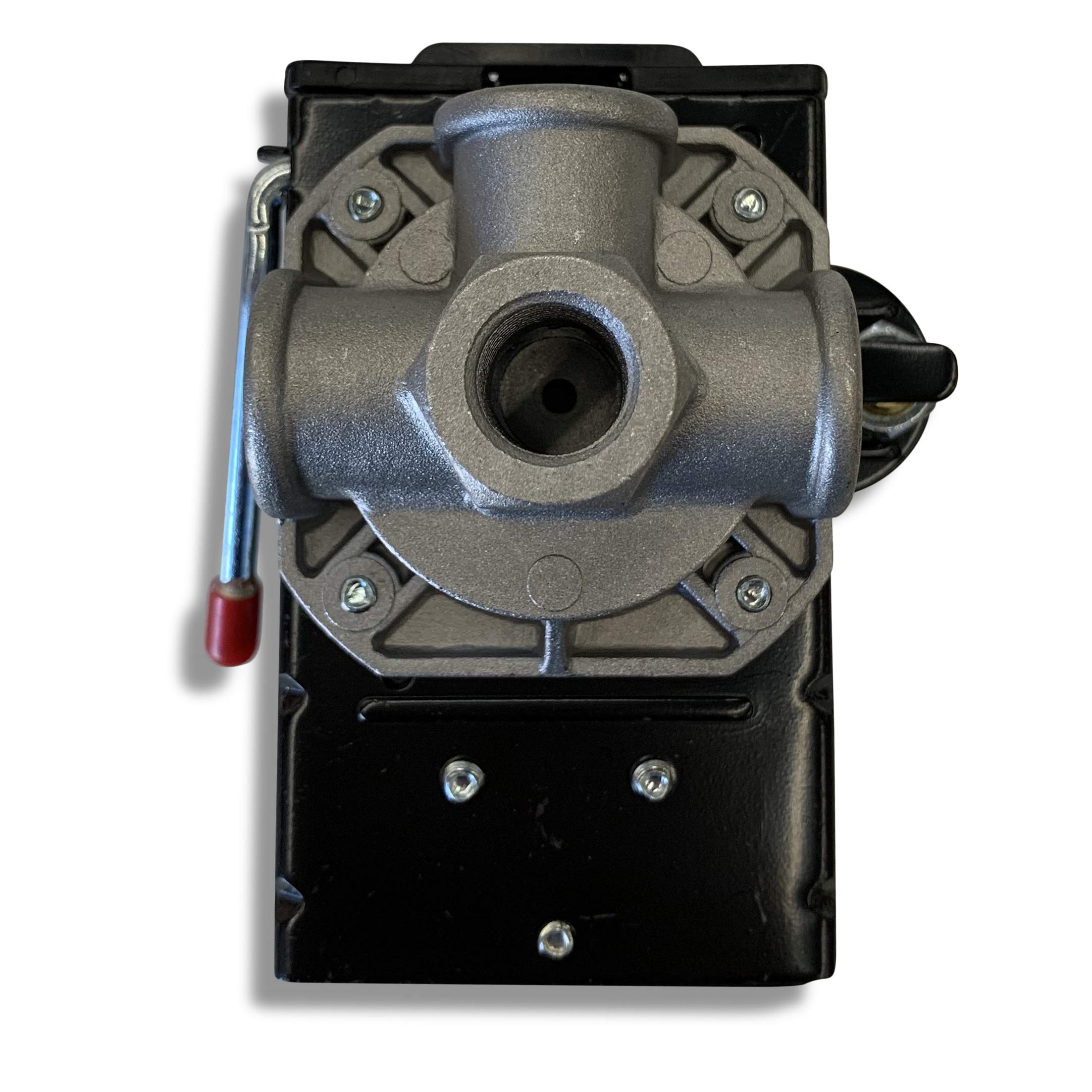 New Heavy Duty Pressure Switch for Air Compressor 25 amp 95-125 Four Port Connection w/unloader & on/off lever - free shipping