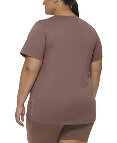 Calvin Klein Performance Women's Active TEE,Terre NU Beige,2X