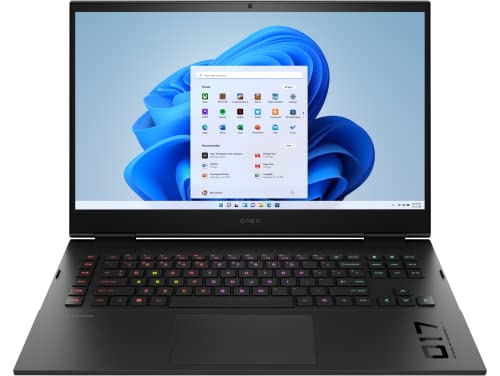 Omen 17 inch, RTX 4090 175W, QHD 240Hz, 16 Core i7-13700HX (>i9-12900HK) Gaming Laptop (64GB DDR5 RAM, 2TB NVMe SSD, Intel Wi-Fi 6E, Thunderbolt 3 40MB/s Type-C Best 2023 Gamer Computer Made_by_HP)
