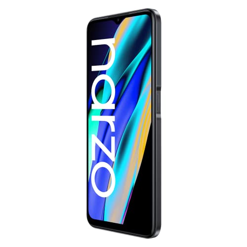realme Narzo 50A Prime Dual-SIM 64GB ROM + 4GB RAM (GSM Only | No CDMA) Factory Unlocked 4G/LTE Smartphone (Flash Black) - International Version