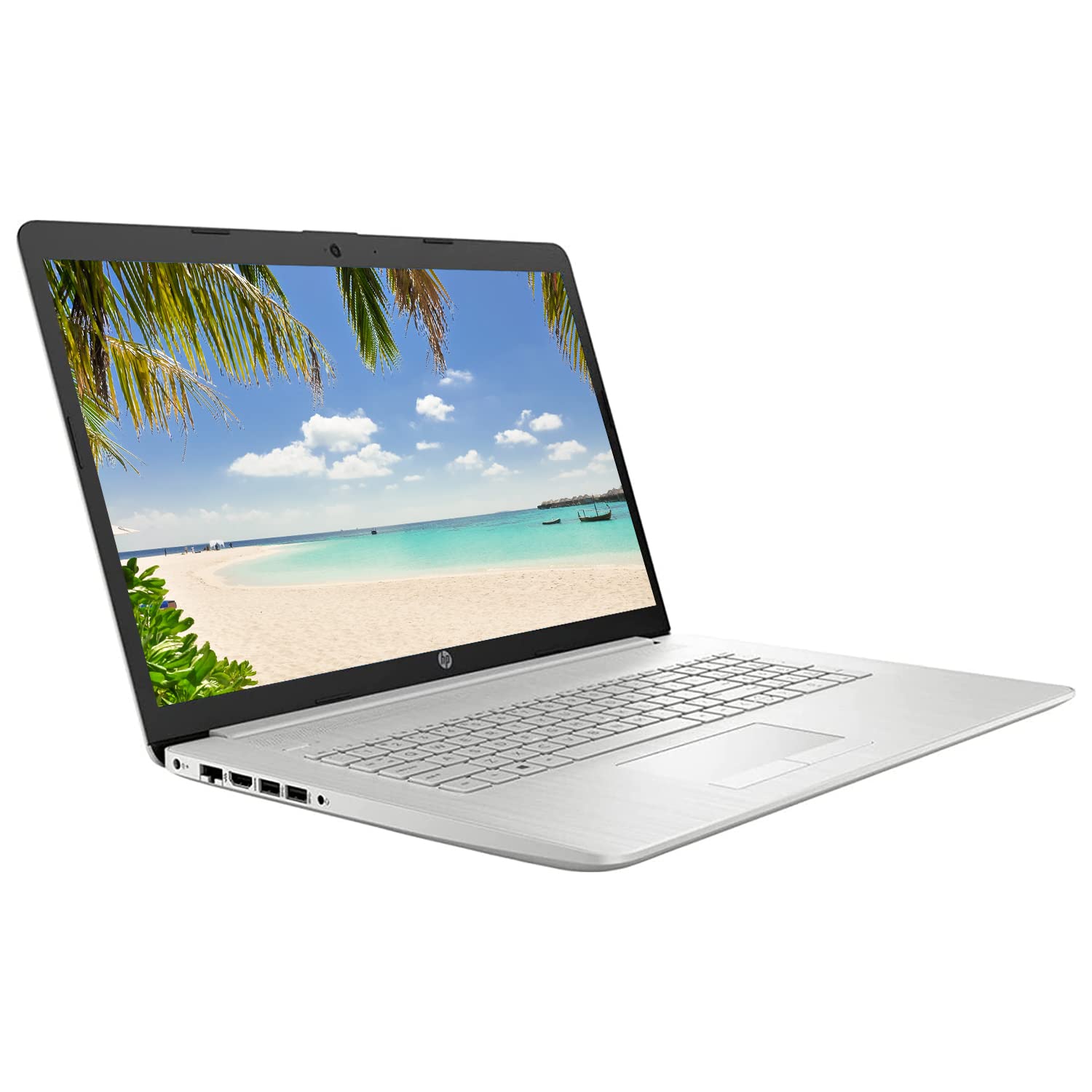 HP Newest Laptop, 17.3" HD+ Non-Touch Display, 11th Gen Intel Core i3-1115G4 Processor, 16GB RAM, 256GB PCIe SSD + 1TB HDD, Webcam, Bluetooth, Wireless-AC, HDMI, USB-A 3.0, RJ-45, Windows 11 Home