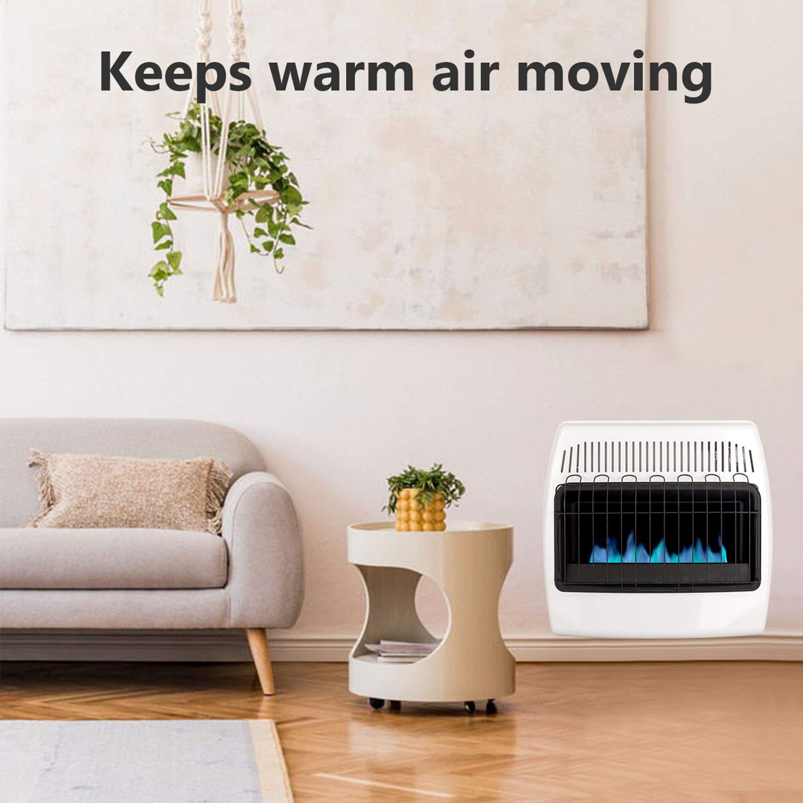 Criditpid WHF100 Vent-Free Wall Heater Blower Fan for Mr. Heater, Dyna-Glo, Dyna-Glo 30,000 BTU, Comfort Glow Vent Free Heaters, Replacement Ventless WHF100 Dyna-Glo Heater Fan Accessory Kit
