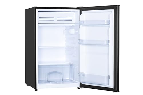 Danby DCR044B1BM-6 4.4 Cu.Ft. Compact Refrigerator with Chiller-Mini Fridge for Bar, Dorm, Basement, Den, Kitchen, or Living Room, Black