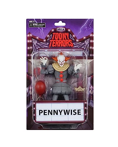 NECA Toony Terrors - IT - 6” Scale Action Figure - Stylized Pennywise (2017)