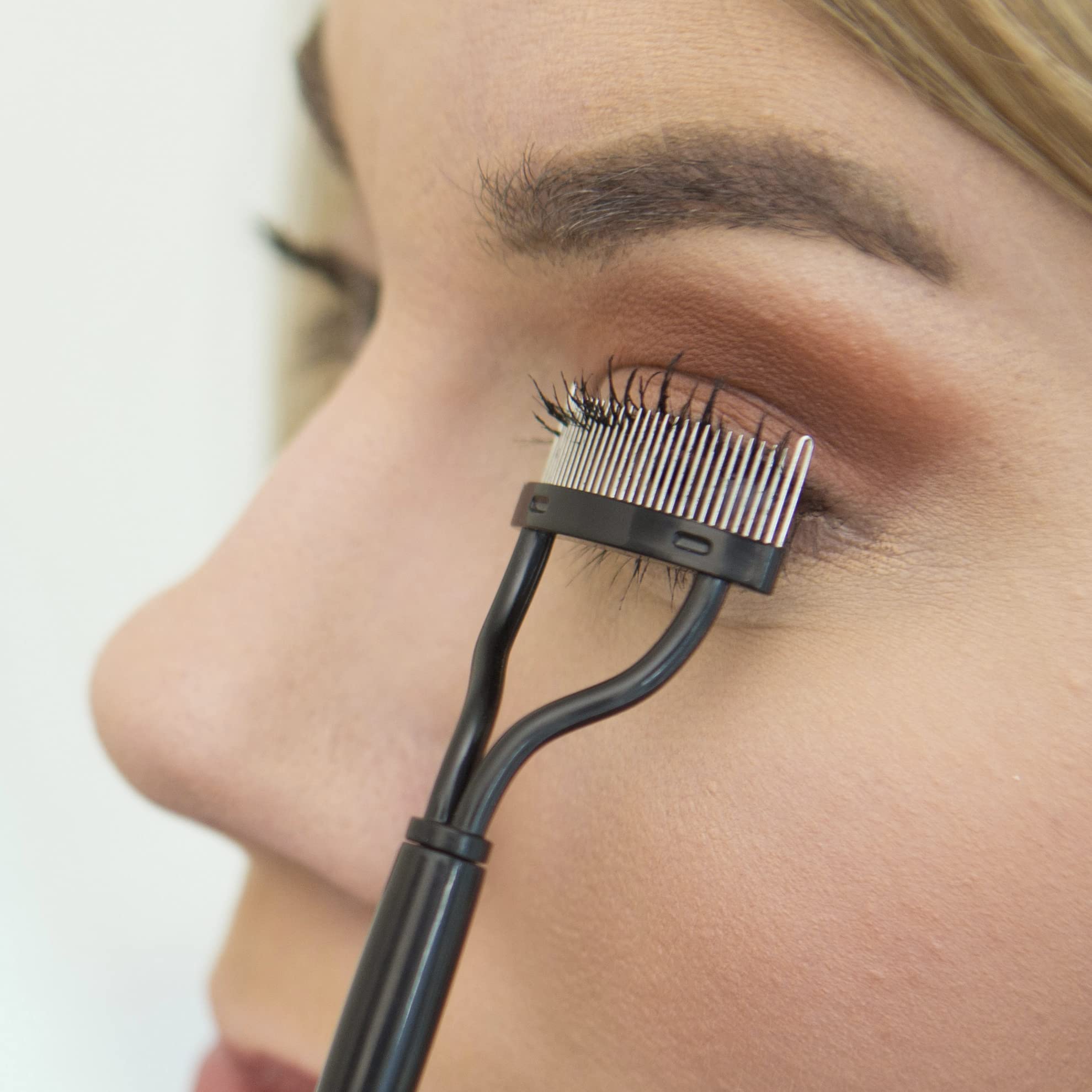 Eyelash Comb Separator Lash Tool - Eyelash Separator tool, Lash Comb, Eye Brow Brush, Eye Lash Separator Tool for Mascara - Eyelash Brush Separator Mascara Brush Eyelash Tool by Onyx Professional