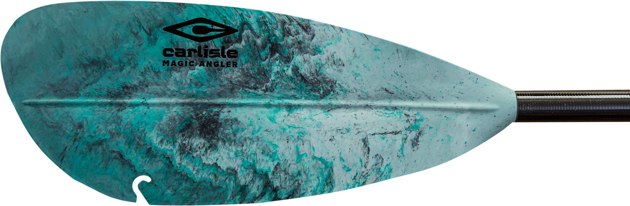 Carlisle Paddles Magic Angler Kayak Paddle with Polypropylene Blades and Wrapped Fiberglass Shaft, 250cm - Photic