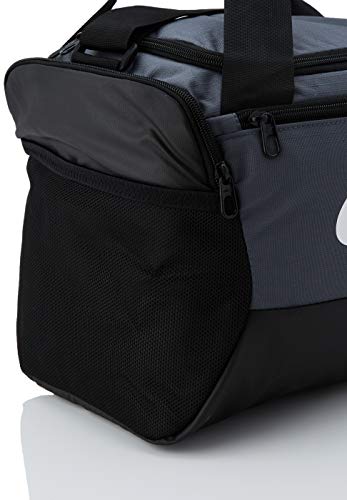 NIKE Brasilia X-Small Duffel - 9.0, Flint Grey/Black/White