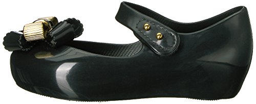 Mini Melissa Kids' Mini Ultragirl Sweet Iv Mary Jane Flat,Black,10 Regular US Toddler