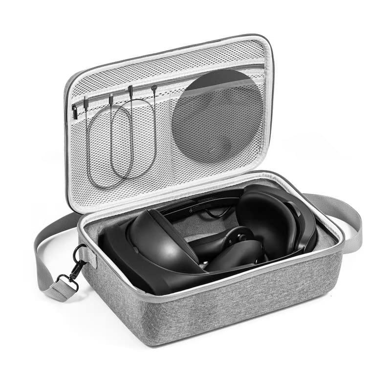 Case for Meta Quest Pro, Carrying Bag for Meta Quest Pro VR Headset & Touch Controllers, VR Accessories
