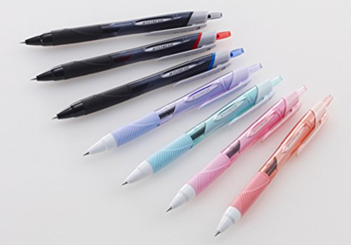 三菱鉛筆 Mitsubishi Pencil SXN15038.24 Jetstream Oil-Based Ballpoint Pen, 0.01 inches (0.38 mm), Black, 10 Pieces