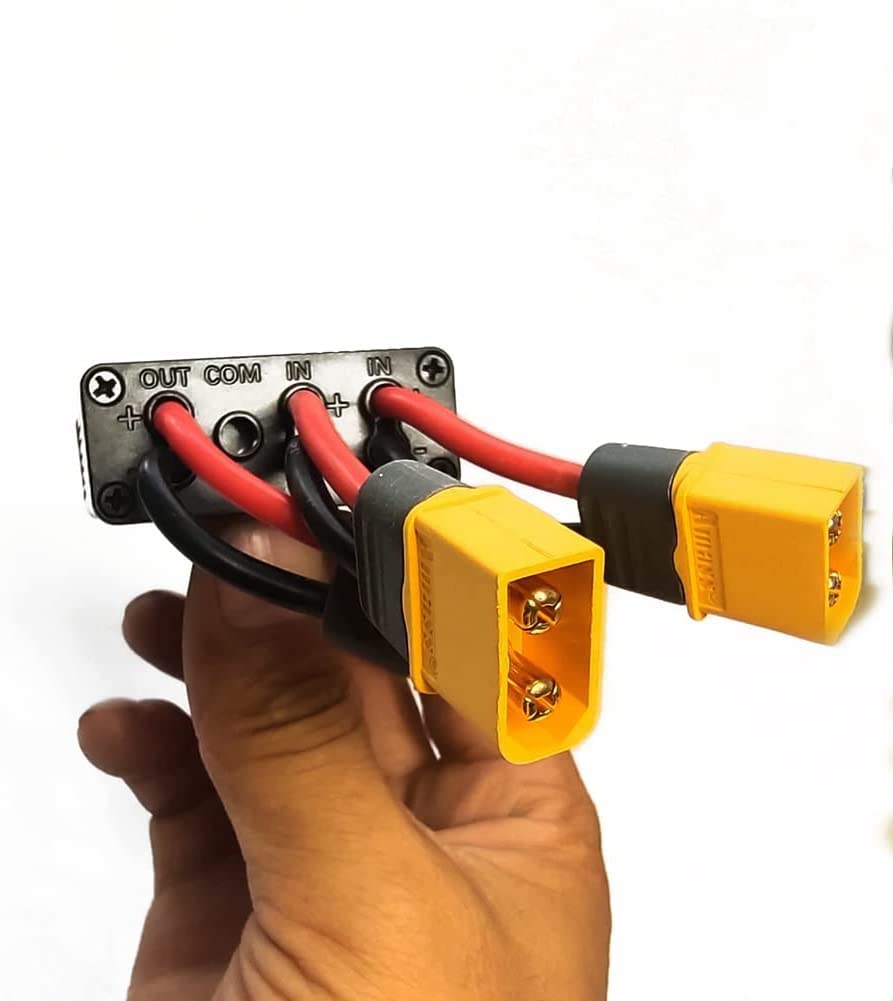 Falygda Dual Battery Connector for Increase The Capacity by Connecting Two Batteries in Parallel Equalization Module (Type2)