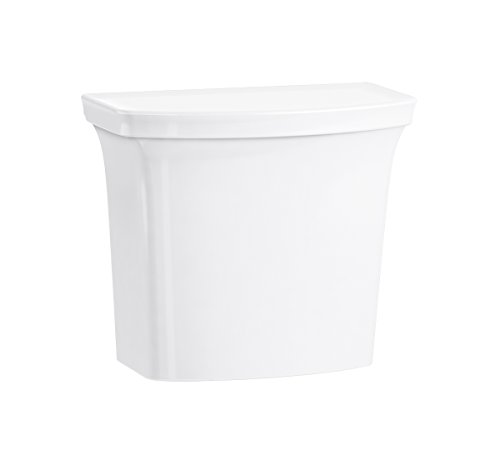 KOHLER 4143-RA-0 (TM) Corbelle 1.28 gpf toilet tank with AquaPiston(R) flush technology and right-hand trip lever, White