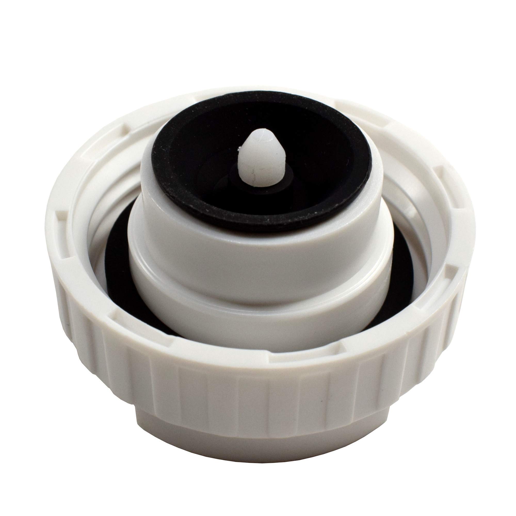 HQRP 2-Pack Bottle Valve Cap Compatible with MoistAir EA1407, HD1407, HD1409, EA14070, HD14070 Humidifiers, ESK509229-1, ESK819024, ESK822419-2, CAP291 Replacement Parts