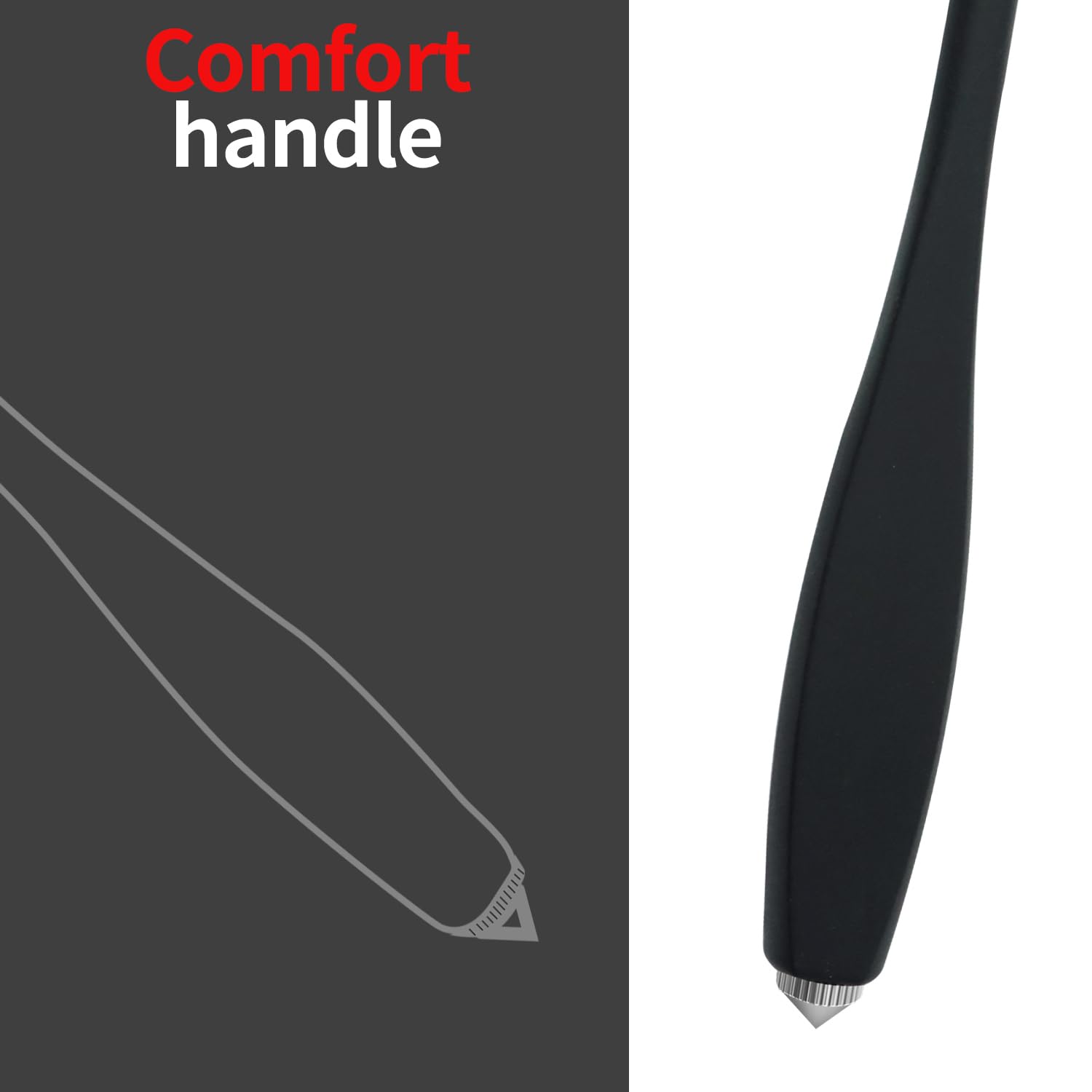 Tromner Neurological Reflex Hammer for cutaneous and Superficial responses,black