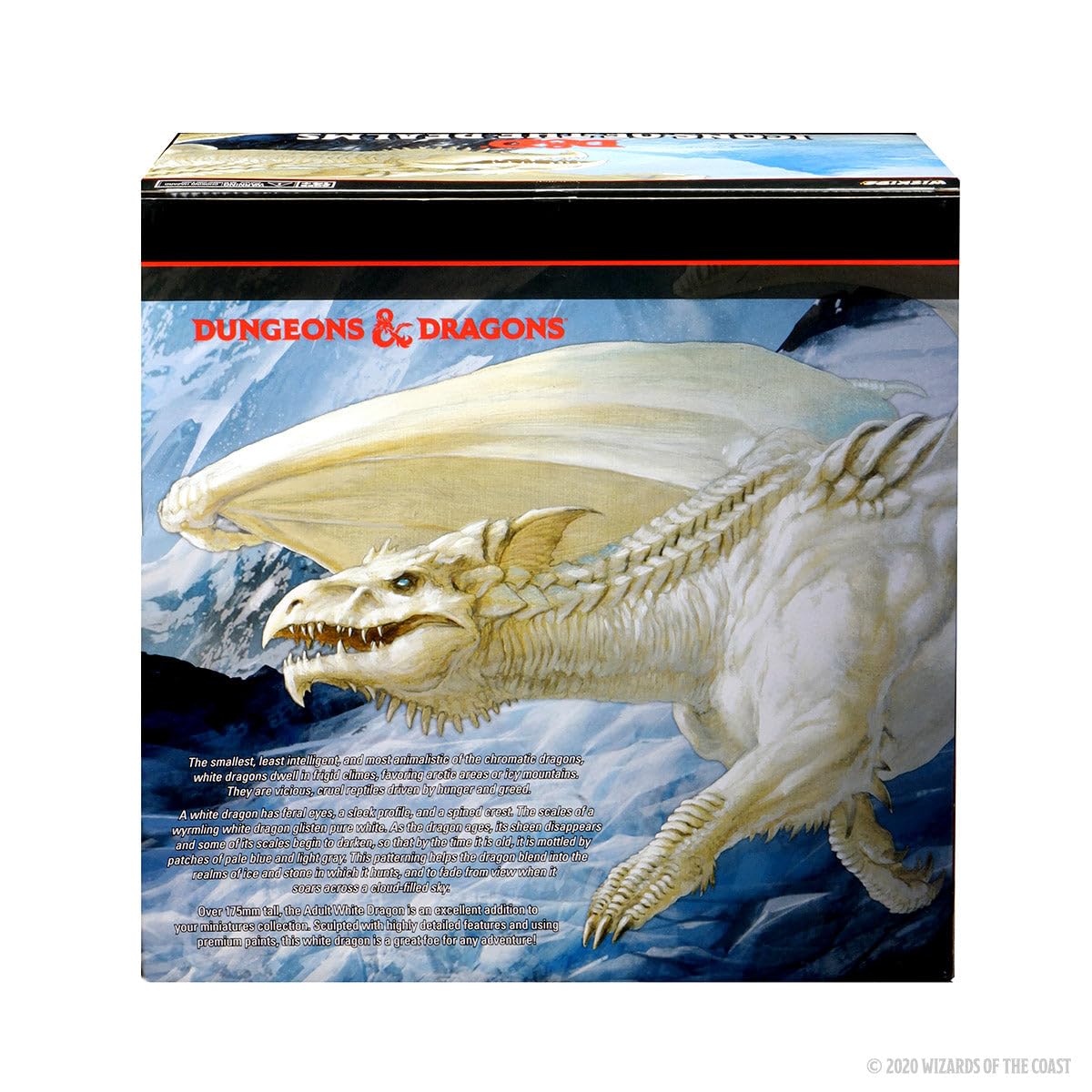 WizKids D&D Icons of The Realms: Adult White Dragon Premium Figure