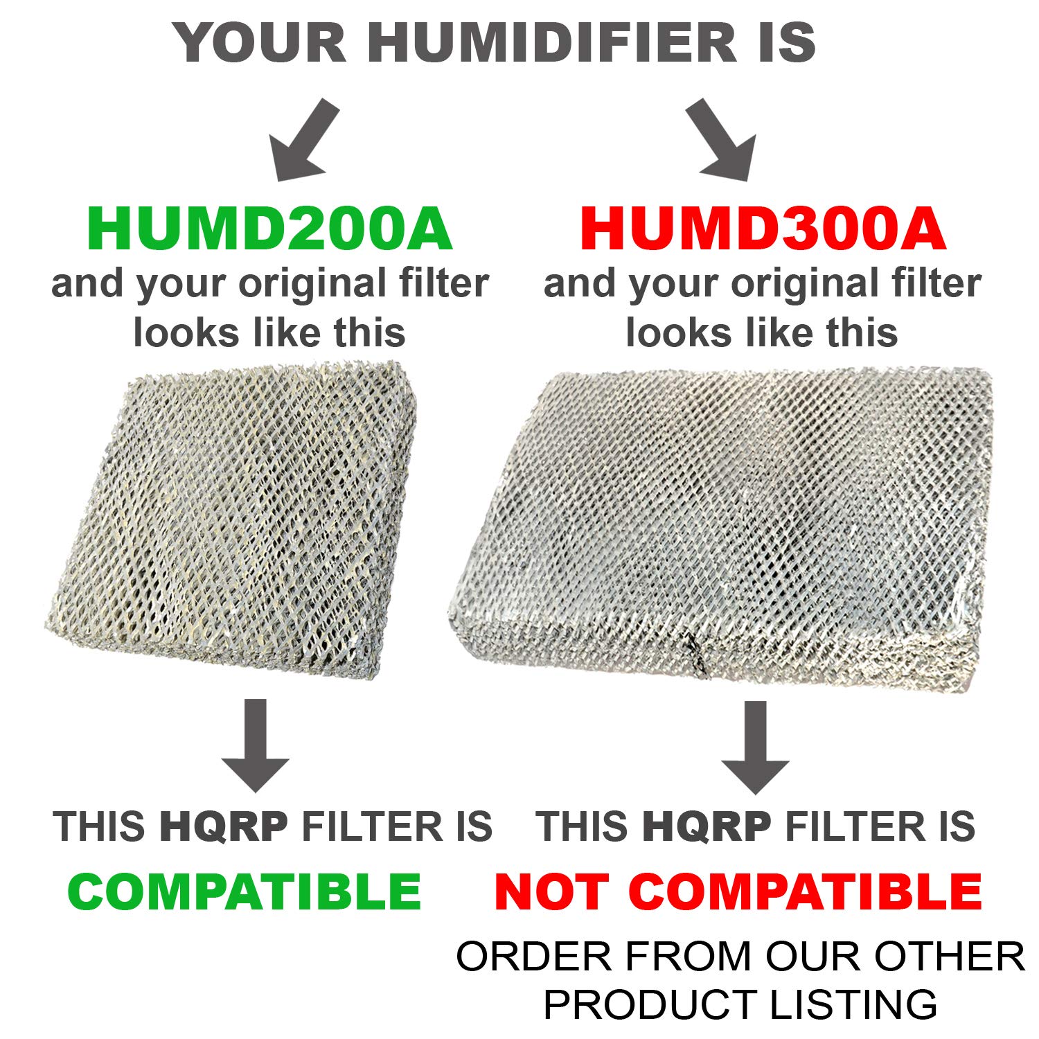 HQRP 2-pack Water Filter compatible with GeneralAire 570 570M 570A Whole House Humidifiers; GA10, ReservePro 7900, BestAirPro A10-PR A10PR Replacement
