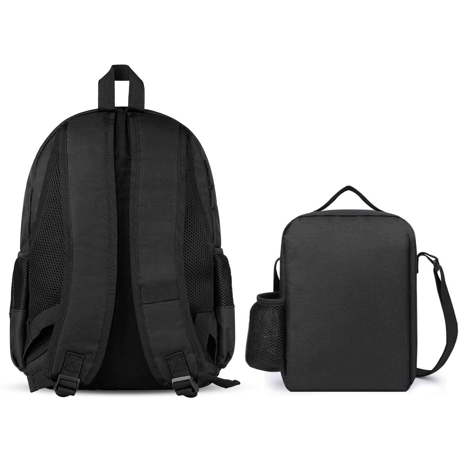 Delerain Cute Monkey 3 Pcs Backpack Set for Kids Back to School Bookbag with Lunch Box and Pencil Case Durable Lightweight Travel for Teens Students Boys Girls