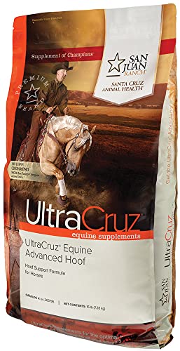 UltraCruz - sc-363196 Equine Advanced Hoof Supplement for Horses, 16 lb, Pellet (224 Day Supply)