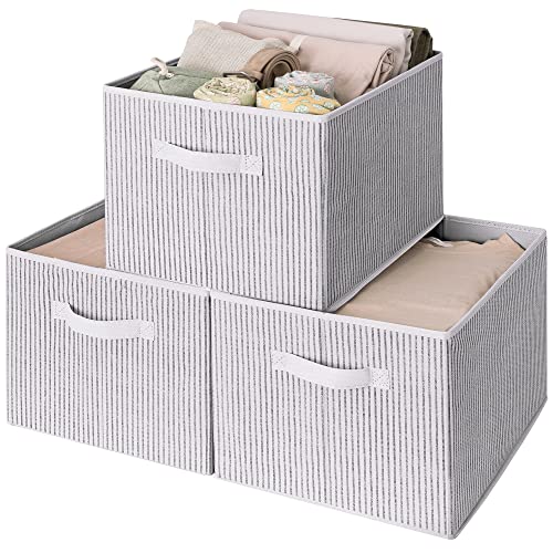 GRANNY SAYS Bundle of 3 Sets Closet Storage Bins
