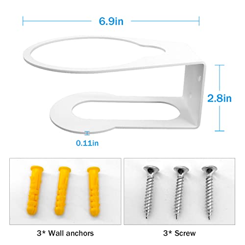 TP-Link Deco X55 Wall Mount Bracket ,3-Pack Sturdy Metal Made Mount Stand Holder Compatible with TP-Link X55 WiFi 6 Mesh WiFi System (White)