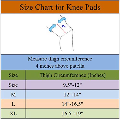 CAMYOD Volleyball Knee Pads Superior Shock Absorbing Cushion Padding, Basketball Dance Riding Protector for Men Women Youth (Small)