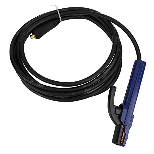 EVTSCAN Latest 300Amps Electrode Holder 25mm² 4M Cable Welding Rod Stick Clamp Industrial Welding Electrode Holder for MMA ARC Welder