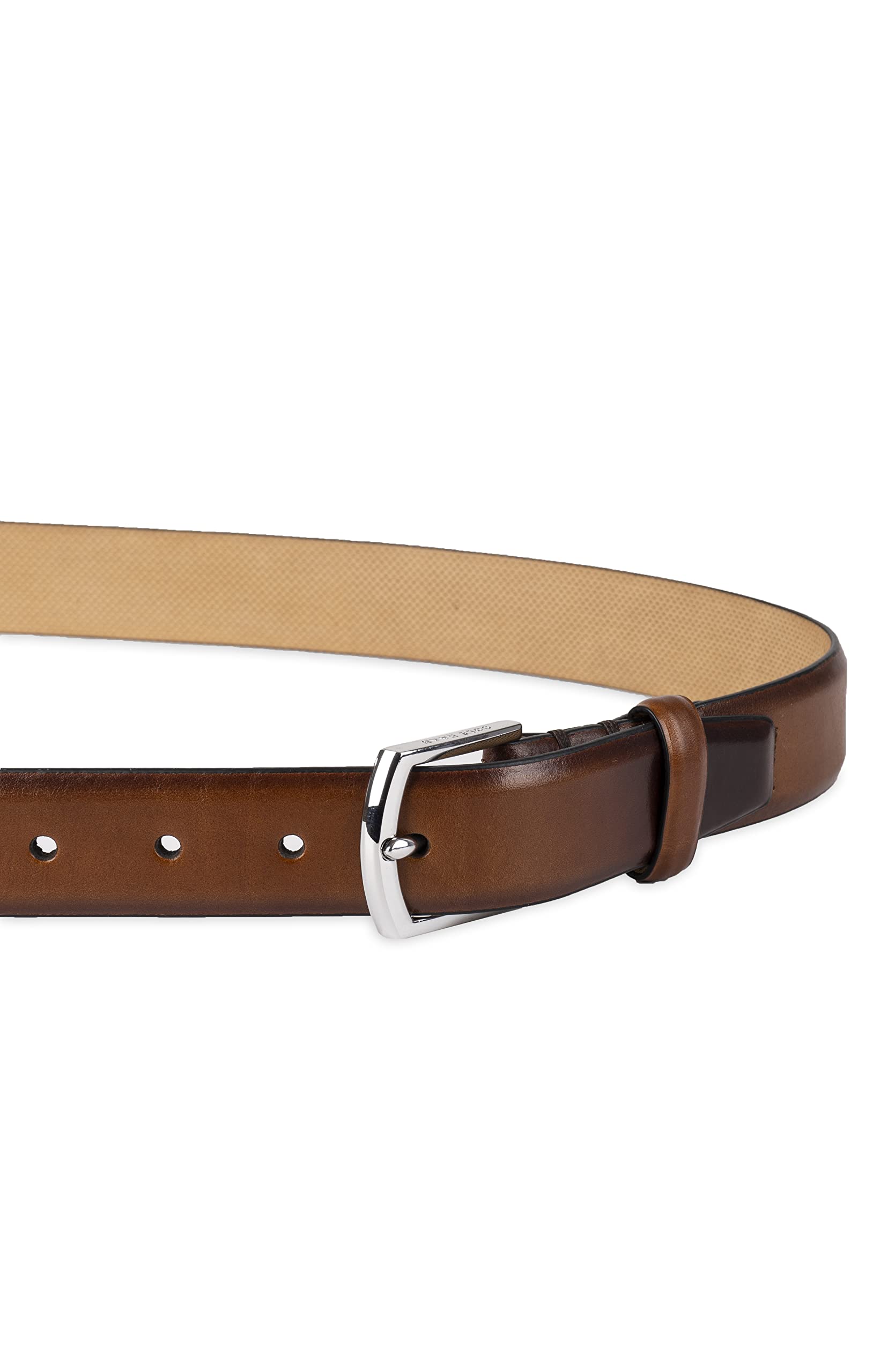 Cole Haan Men's Leather Dress Belt, Tan, 38