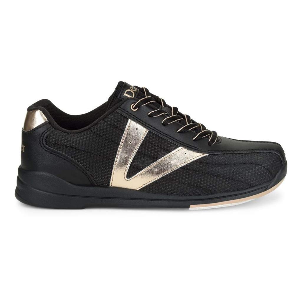 Dexter Vicky Blk/Rose Gold Ladies Size 11