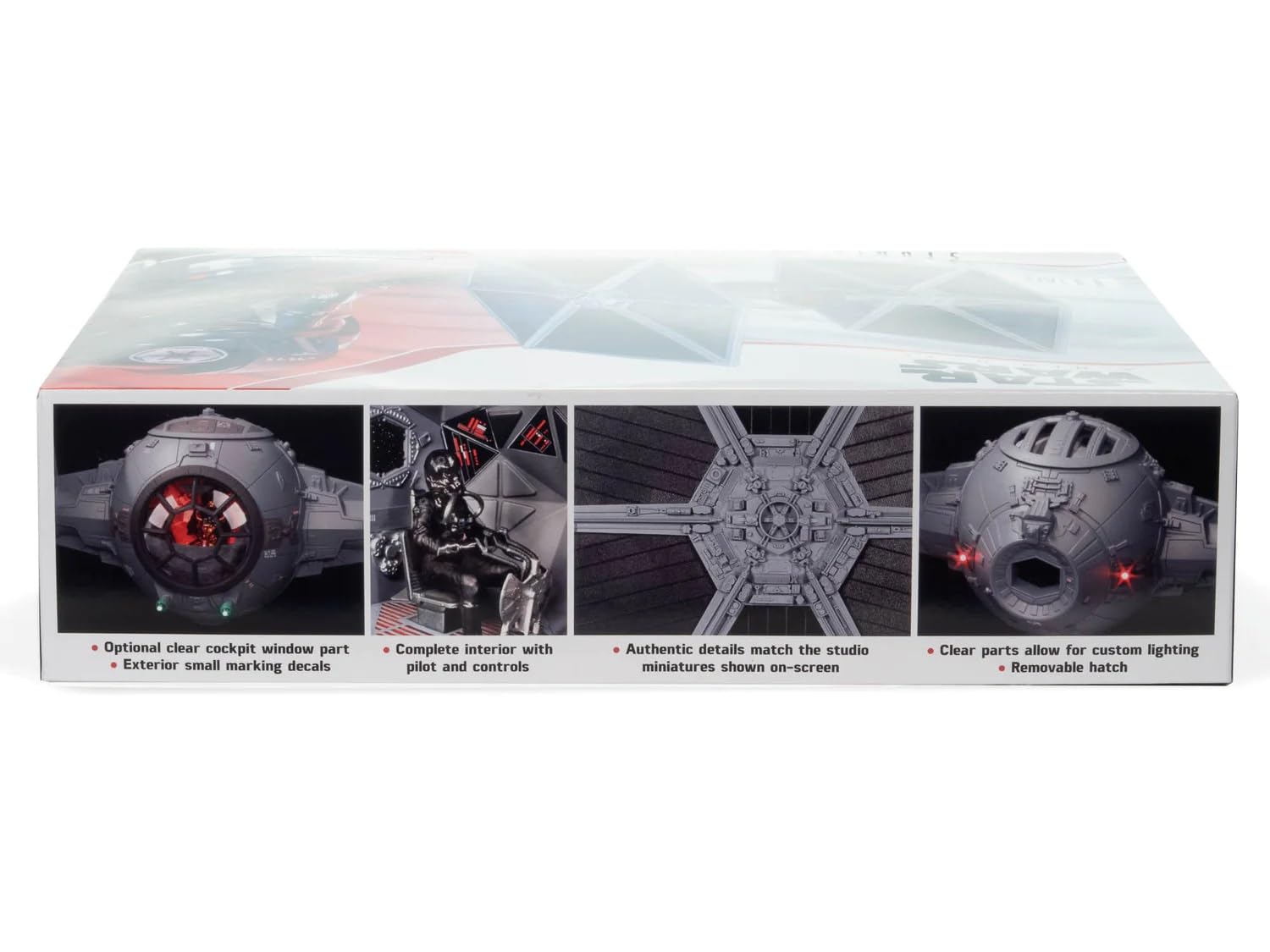Skill 2 Model Kit Tie Fighter Episode IV β A New Hope (1977) Movie 1/32 Scale Model by AMT AMT1341