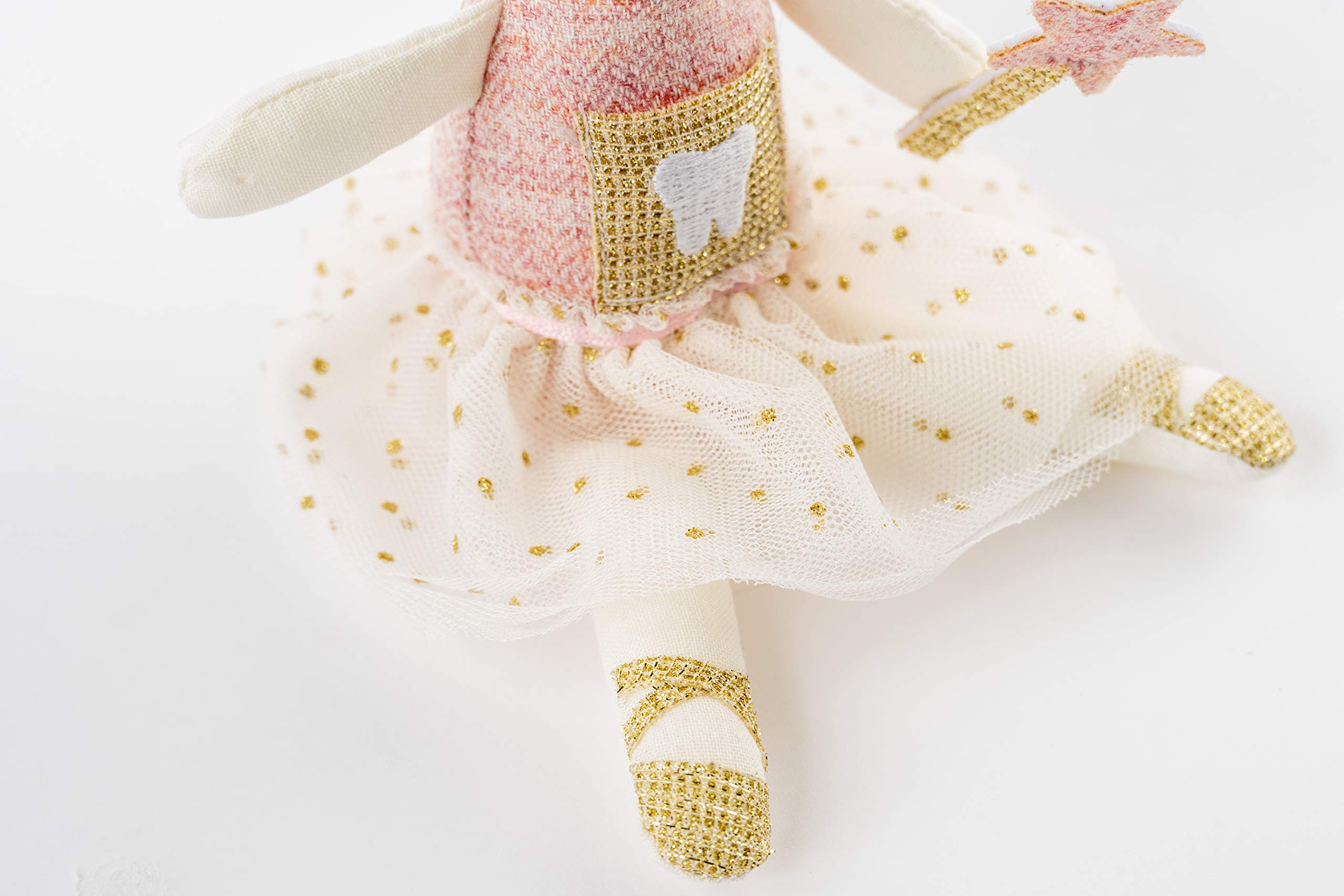 Mud Pie Unicorn Tooth Fairy Pink One Size