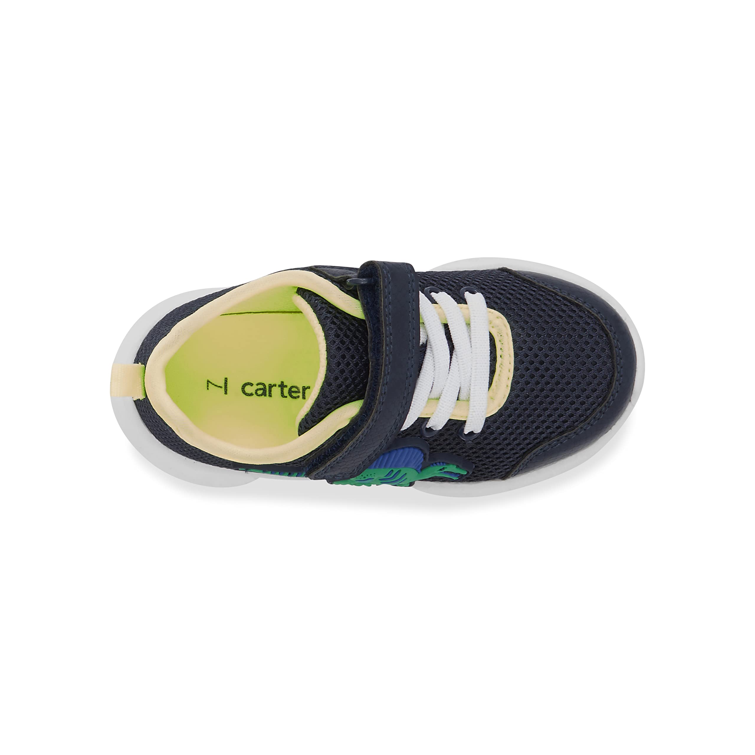 carter's Boy's Ohio Light Up Sneaker, Navy, 7 Toddler