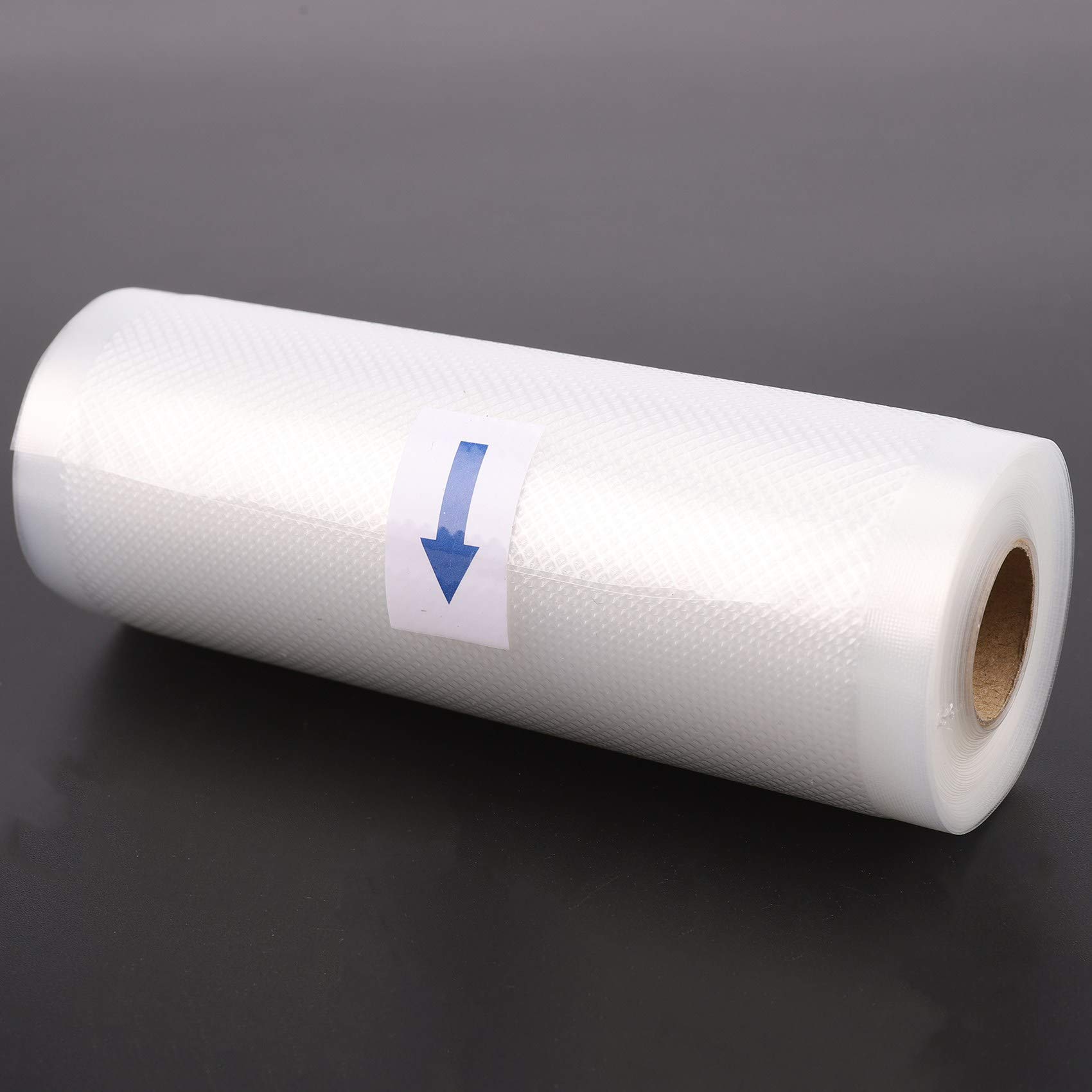 Geynutaly Textured Sealer Sous Vide Saver Roll Vacuum Bags Kitchen Storage Food - 15x500cm