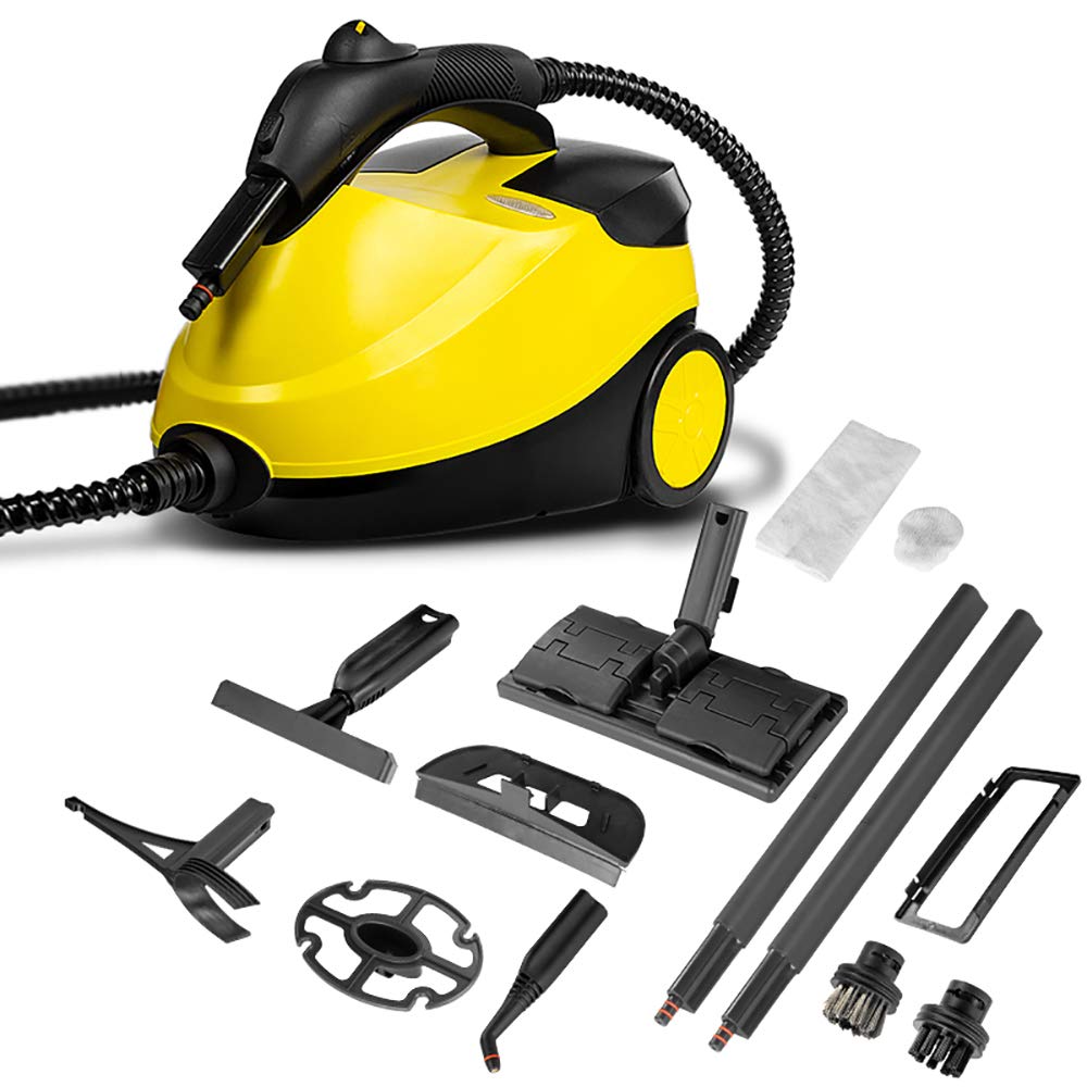 CGOLDNEALL Steam Cleaner 1500W High Temperature Pressure Steamer Cleaning Machine for Floor Appliance Car etc, 110V