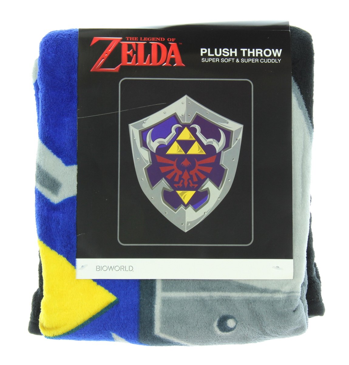 Nintendo Zelda Shield Throw Blanket