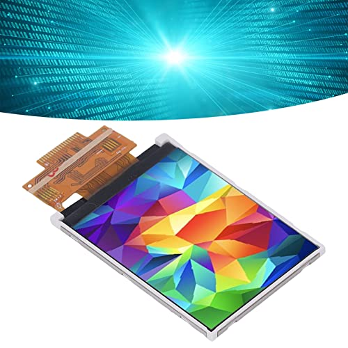 Eulbevoli LCD Display Module, SPI Interface Display Screen Monitor 240x320 ILI9341 Drive TFT IPS for Replacement