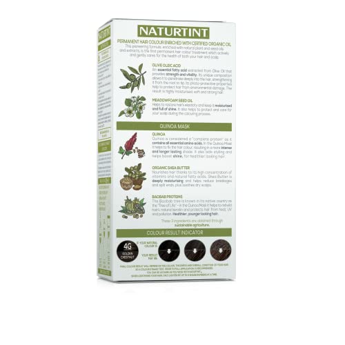 Naturtint Hair Color 4G Golden Chestnut 1 Pack