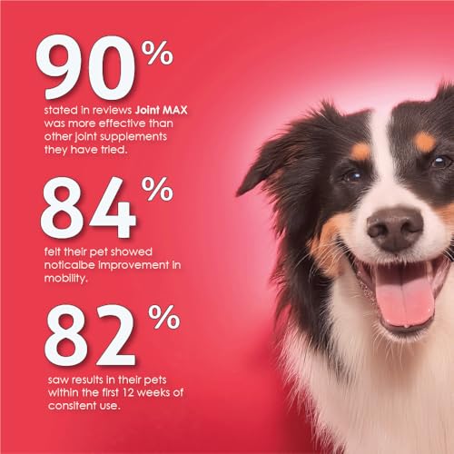 PHS Joint MAX Triple Strength (TS) Soft Chews for Dogs - Glucosamine, Chondroitin, MSM, Turmeric, Omega 3 - Hip and Joint Pain Relief and Support for Dogs - Made in USA - 30 Soft Chews