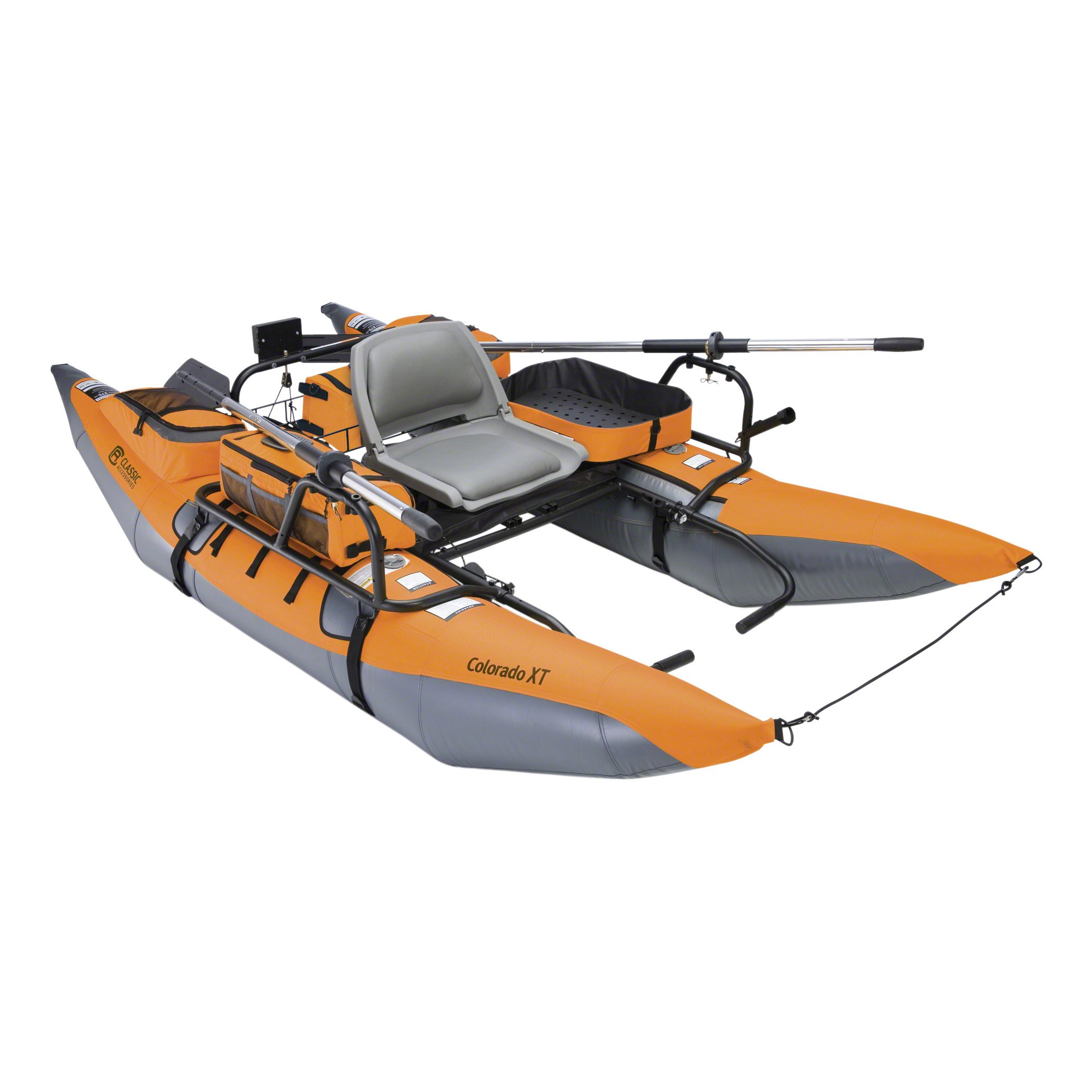 Classic Accessories Colorado XT Pontoon Boat, Sage/Grey