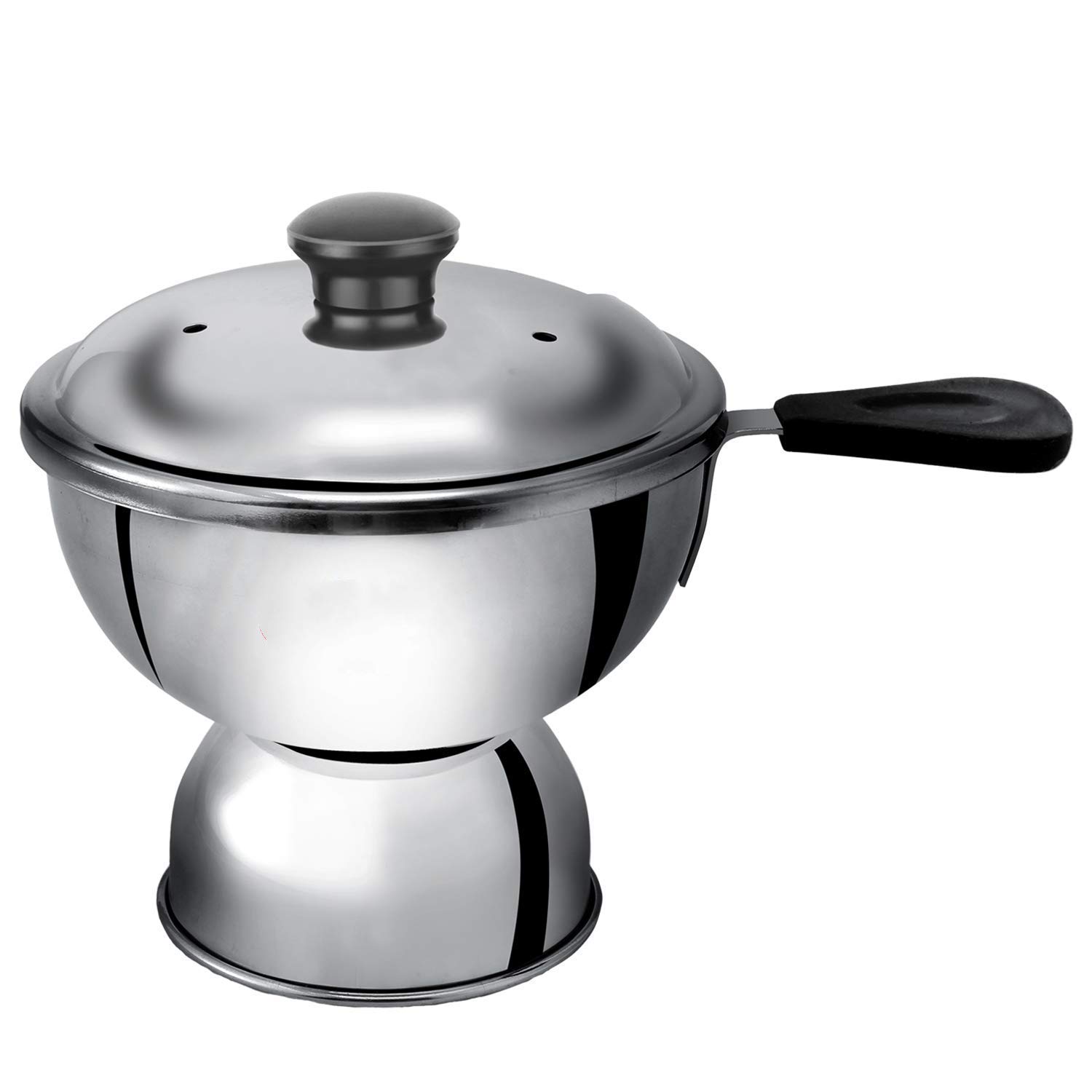 Export Quality Stainless Steel Chiratta Puttu Maker Puttu Kodam Chiratta Puttu Kutti Use with Cooker (Pack Of 1)
