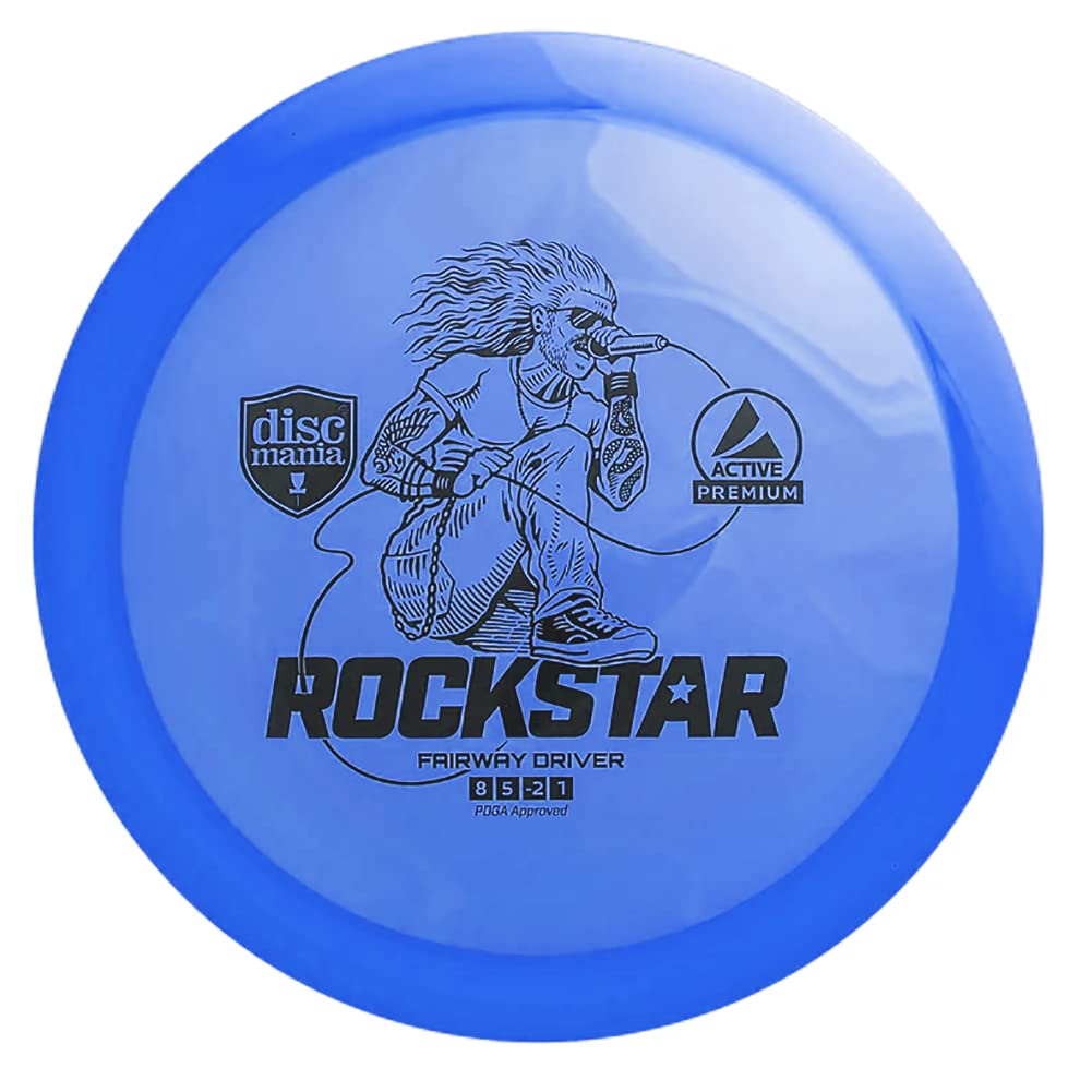 Discmania Active Premium Rockstar Disc Golf Fairway Driver 165-176g β Colors Will Vary