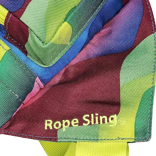 KAVU Original Rope Sling Bag with Adjustable Rope Shoulder Strap - Mountain Fade
