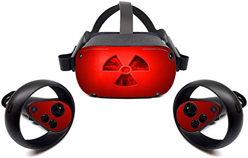 Caution Sign Vinyl Skin Sticker Decal Cover for Oculus Quest Headset and Controllers by ok anh yeu