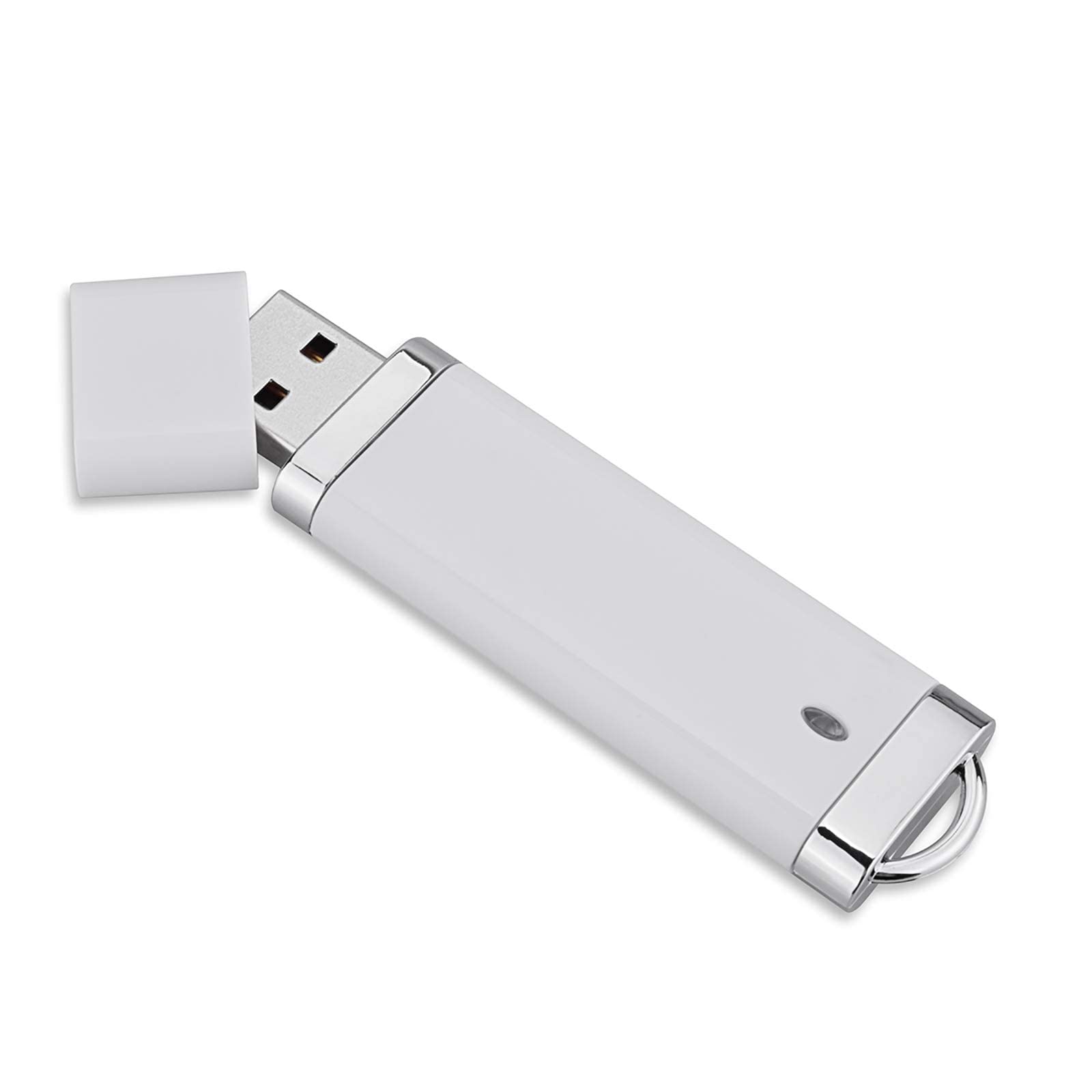 Case of 200, TOPESEL 2GB USB 2.0 Flash Drives Bulk Pack USB Memory Stick Data Storage Thumb Drive Zip Drive,White
