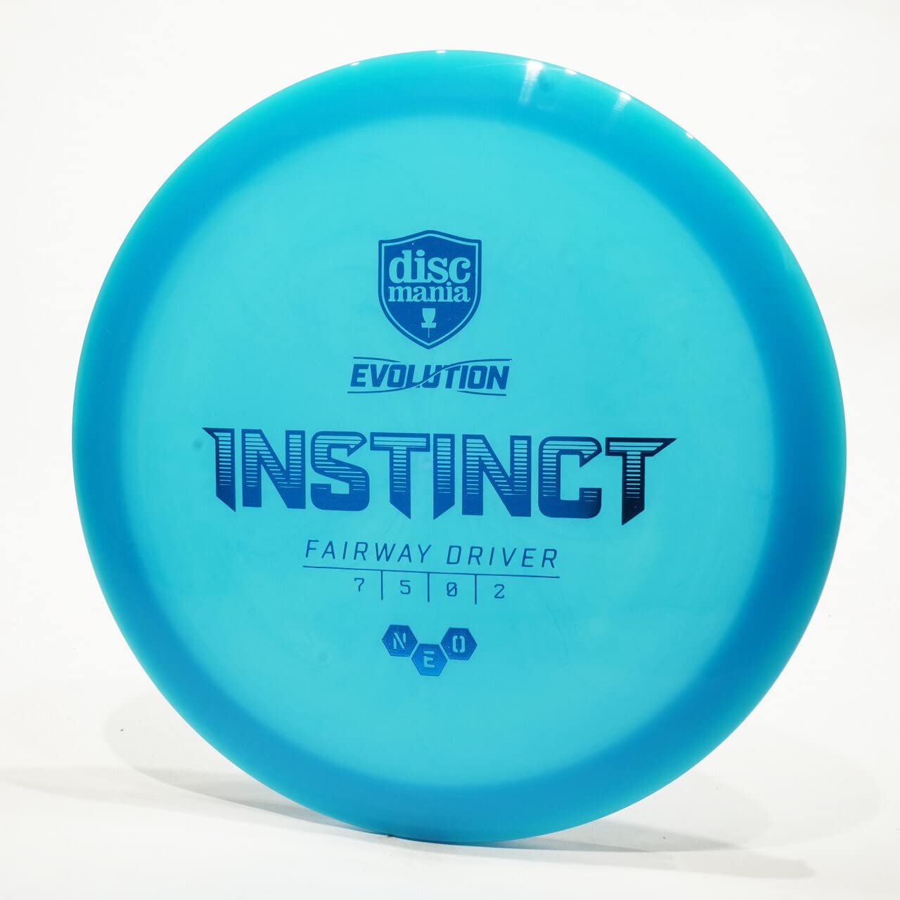Discmania Evolution Instinct (NEO) Fairway Driver Golf Disc, Pick Weight/Color [Stamp & Exact Color May Vary] Yellow 170-172 Grams