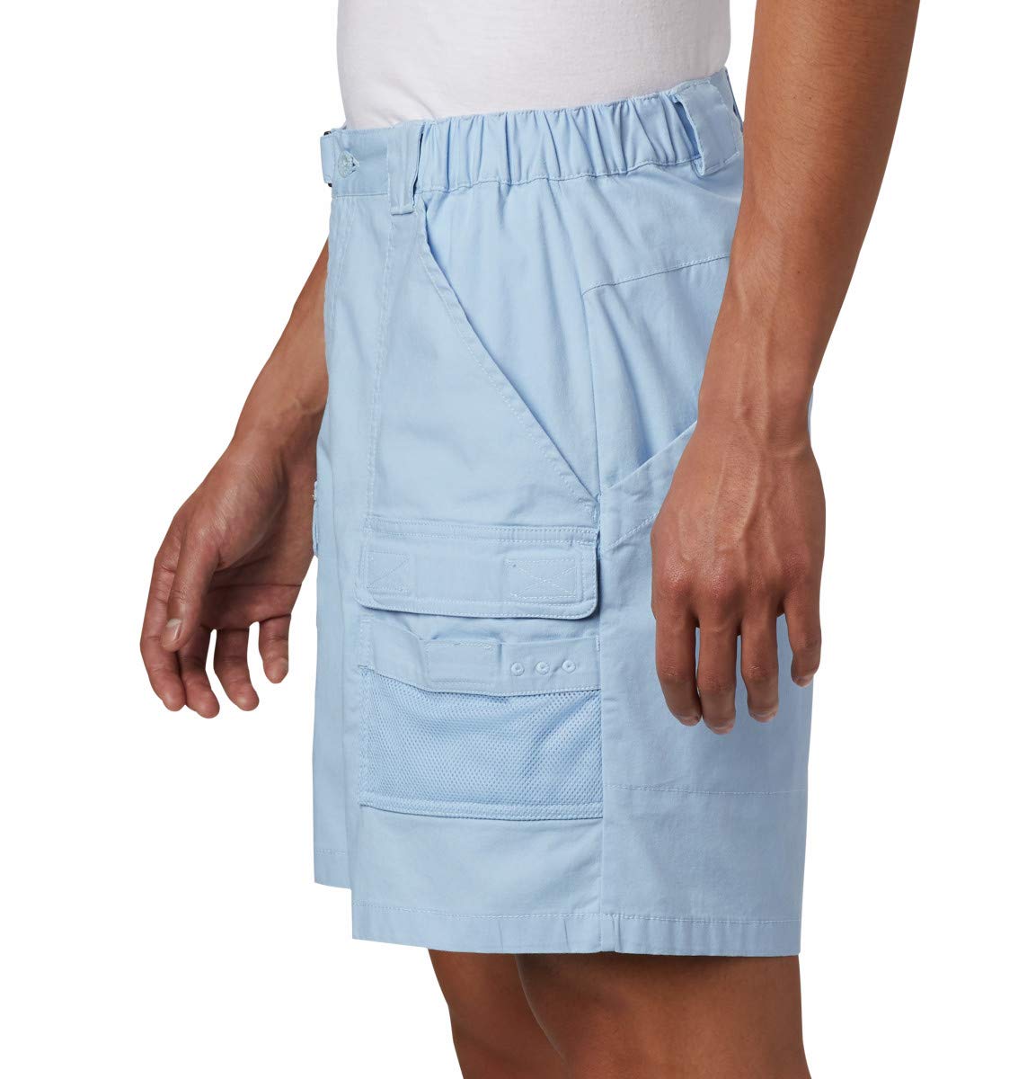 Columbia Men's Standard Half Moon III Short, Sail, Large/8" Inseam