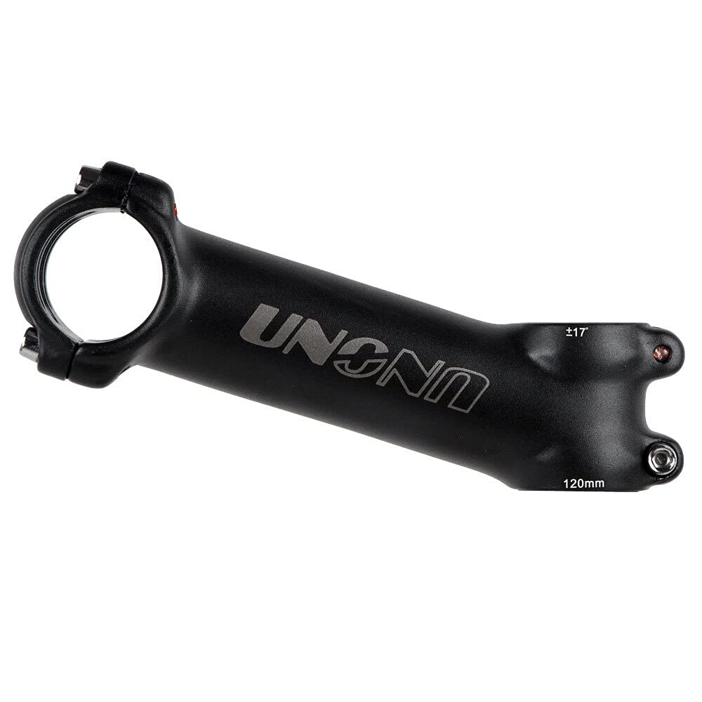 catazer Ultralight Bike Stem Riser for 1.25" Handlebar Mountain Bike Road Bike MTB BMX 31.8mm Bike Stem 17 Degree 70/80/90/100/110/120/130mm (17 ° 120mm)